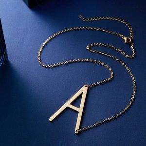 Jewelry | Gold Name Initial Necklace A Nwt | Poshmark